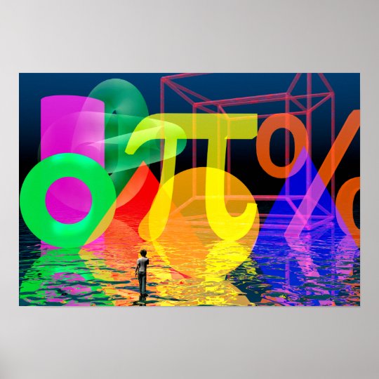 The World of Mathematics Poster | Zazzle.com.au