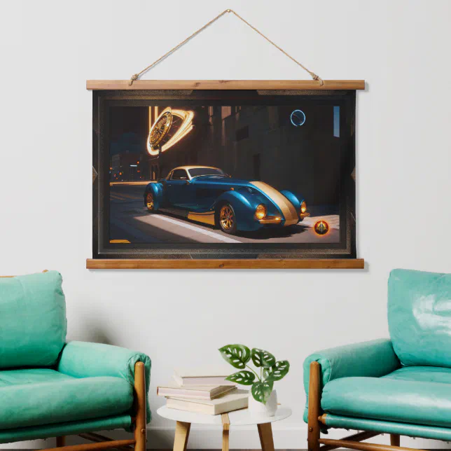 The Zephyr Centorus I950 Sports Coupe Hanging Tapestry | Zazzle