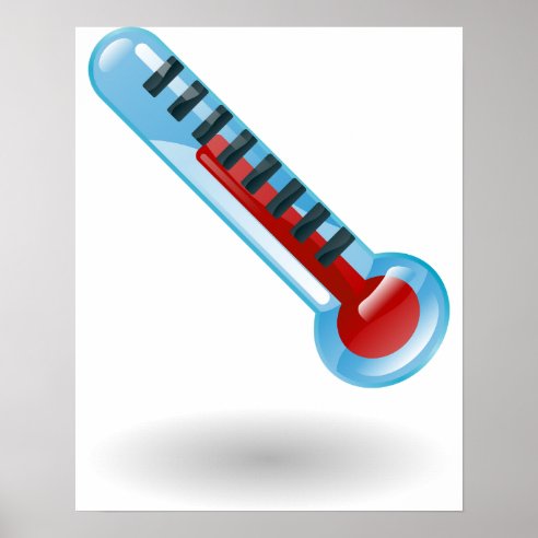 Thermometer Art & Wall Décor | Zazzle.com.au
