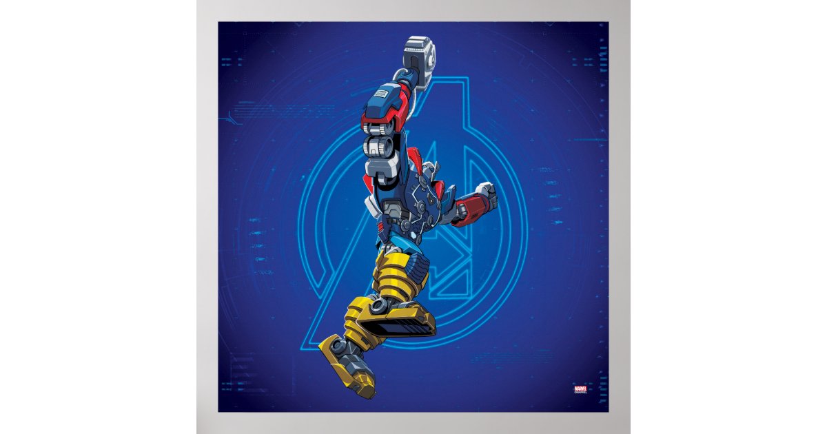 Thor Mech Suit Poster | Zazzle