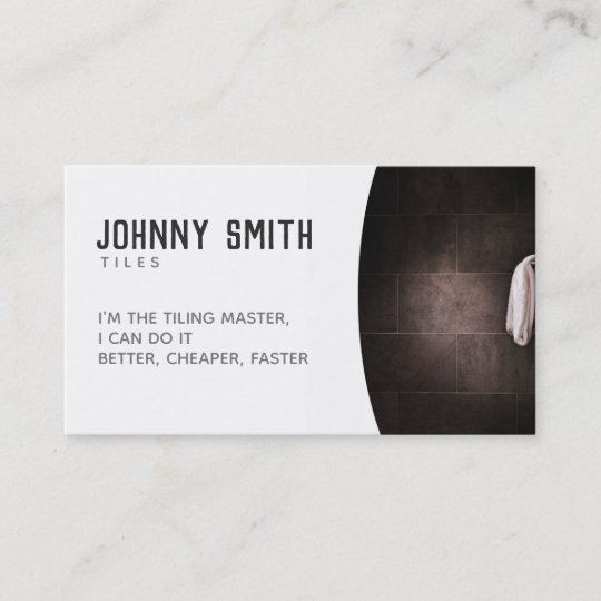Tiling Slogans Business Cards | Zazzle.com.au