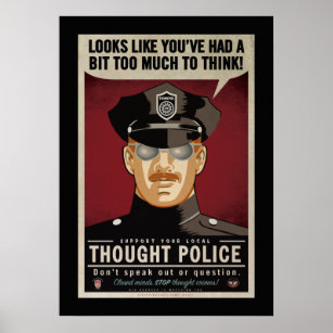 1984 Thought Police Symbole