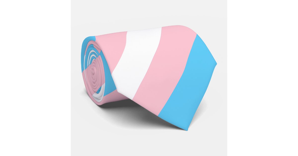 Transgender Pride Necktie | Zazzle