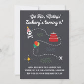 Treasure Map Birthday Invitation, Pirate Card | Zazzle