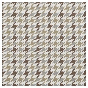 Houndstooth Fabric | Zazzle.com.au