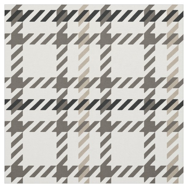 Houndstooth Fabric | Zazzle.com.au
