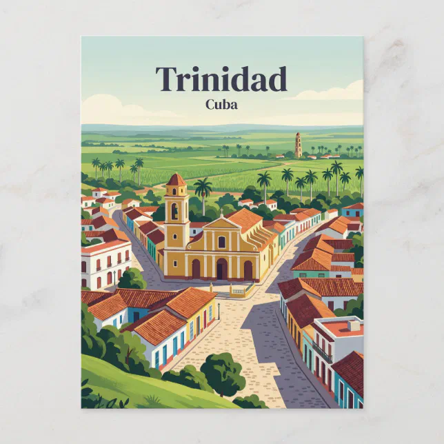 Trinidad and the Valley de los Ingenios Cuba Postcard | Zazzle