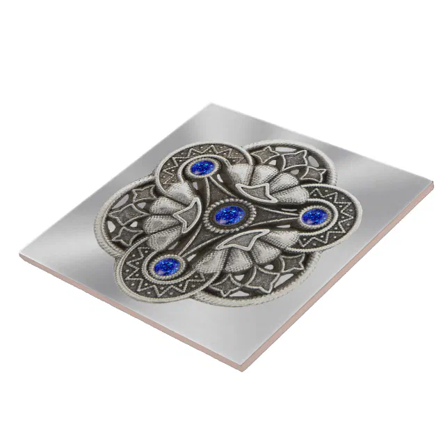 Trinity Medallion Tile | Zazzle
