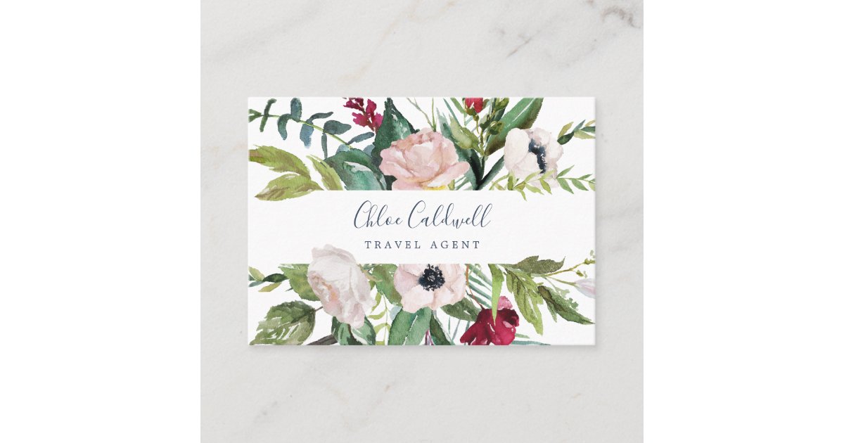 Tropical Breeze Business Card | Zazzle