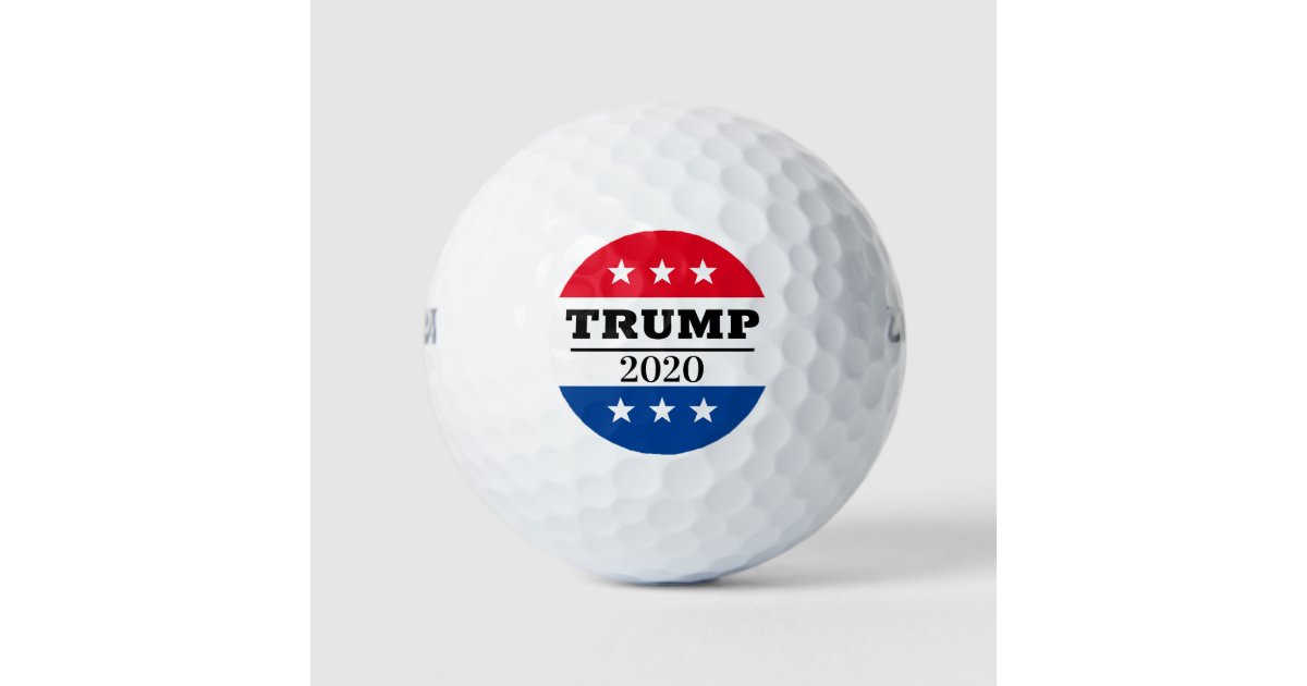 TRUMP 2020 Election Golf Balls | Zazzle