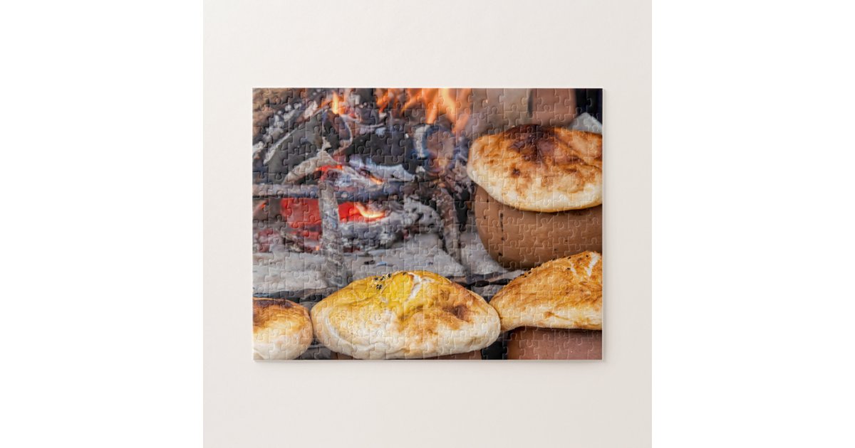 Turkish bread jigsaw puzzle | Zazzle