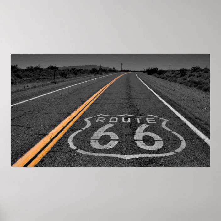 U.S. Route 66 Poster | Zazzle.com.au