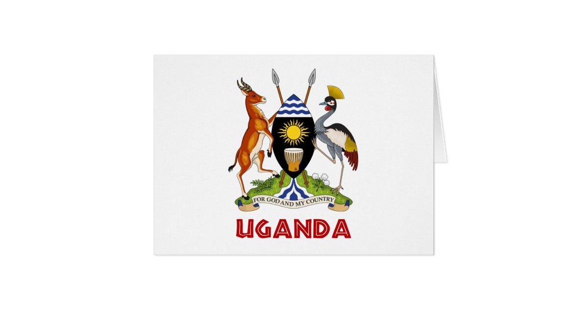 UGANDA - flag/emblem/coat of arms/symbol | Zazzle