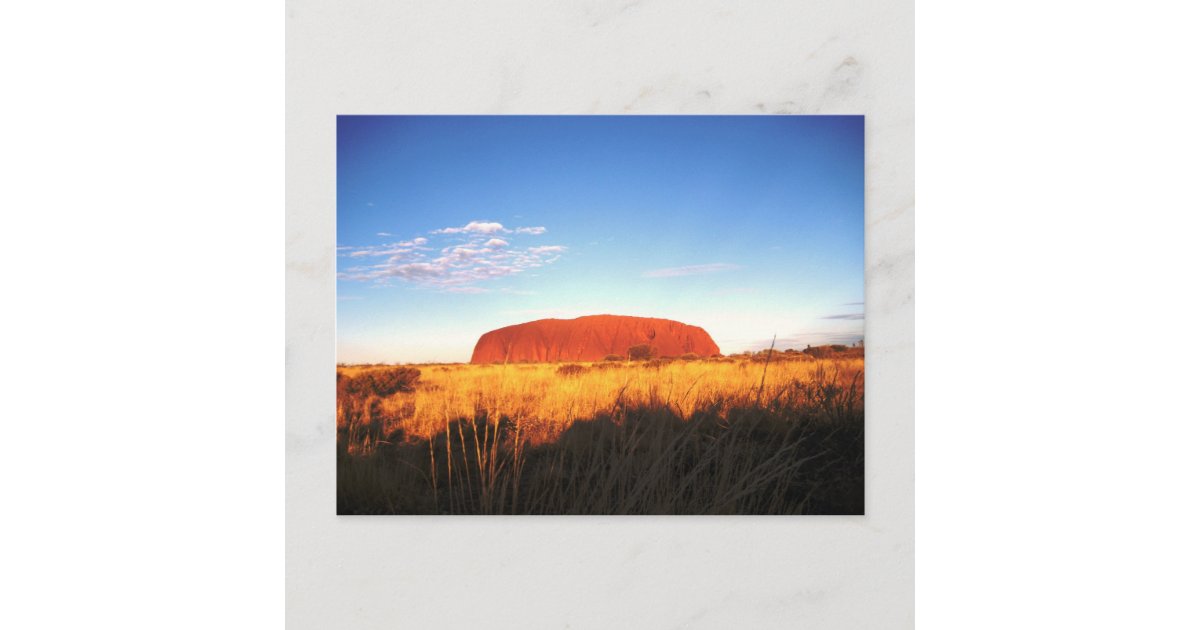 Uluru Postcard | Zazzle
