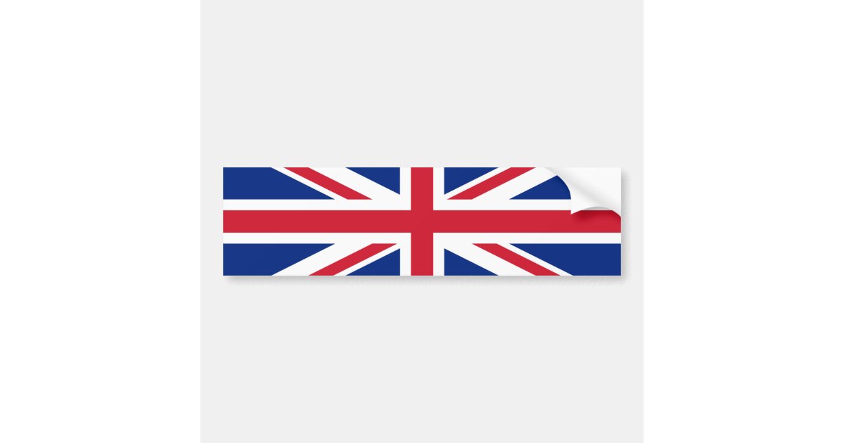 Union Flag Bumper Sticker | Zazzle
