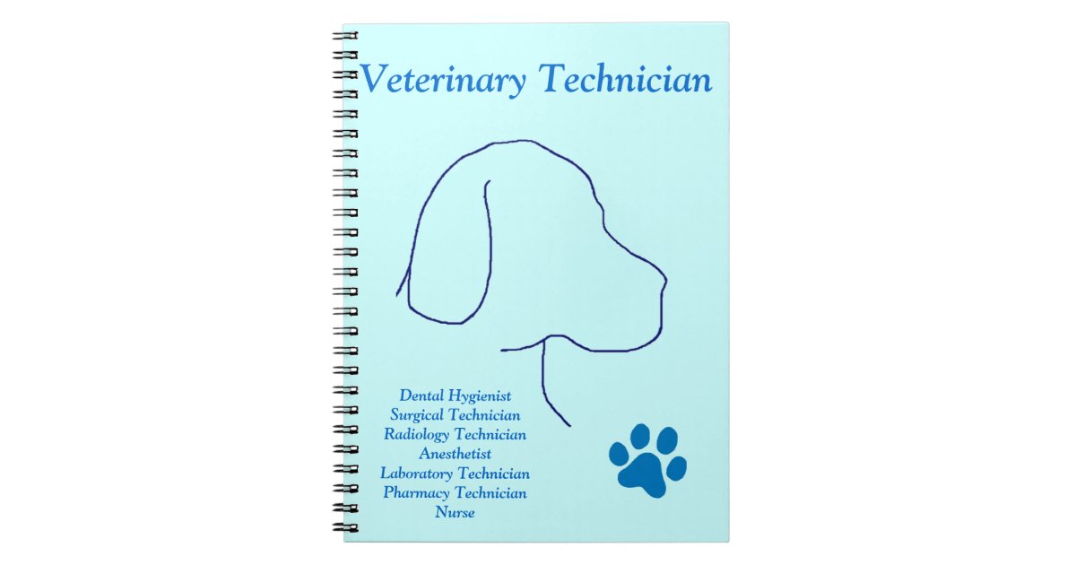 Veterinary Technician-Multiple Jobs Notebook | Zazzle