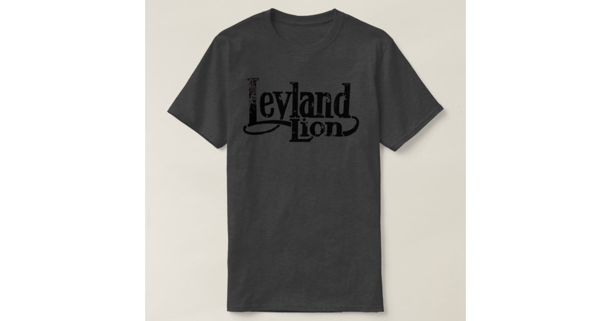Vintage 1960s Leyland Lion bus logo T-Shirt | Zazzle