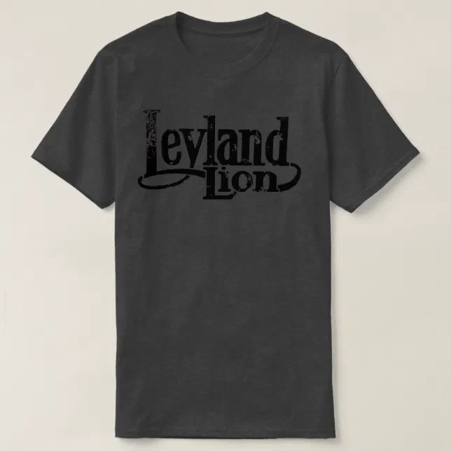 Vintage 1960s Leyland Lion bus logo T-Shirt | Zazzle