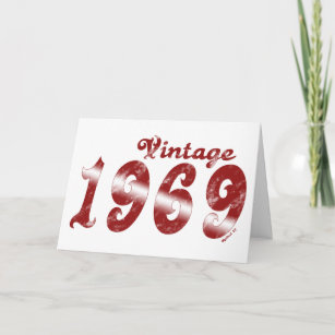 1969 Birthday Cards | Zazzle.com.au