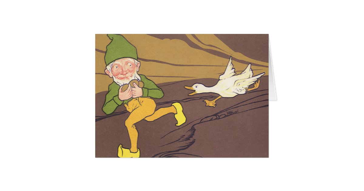 Vintage Aesop Fable Goose that Laid the Golden Egg | Zazzle