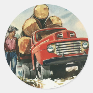 Logging Stickers | Zazzle.com.au