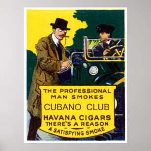 Cuban Cigar Posters & Photo Prints | Zazzle AU