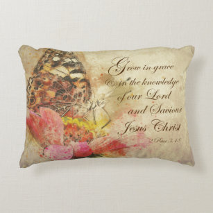 Bible Verse Typography Decorative & Throw Cushions | Zazzle AU