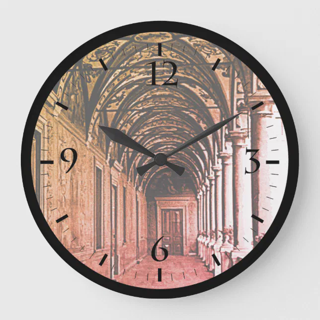 Vintage Monaco Prince's palace Large Clock | Zazzle