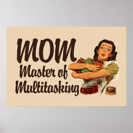Vintage Mum Poster | Zazzle.com.au