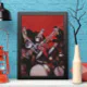 Vintage Music, Art Deco Musical Jazz Band Jamming Poster | Zazzle