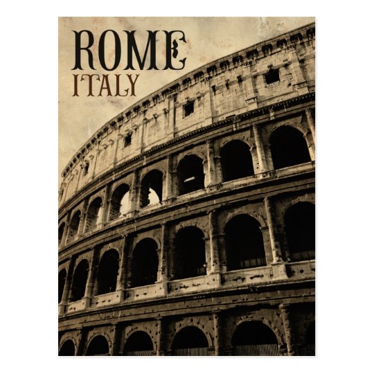 vintage rome italy postcard | Zazzle.com.au