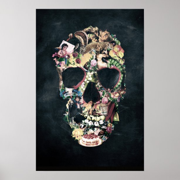Skull Posters & Photo Prints | Zazzle AU