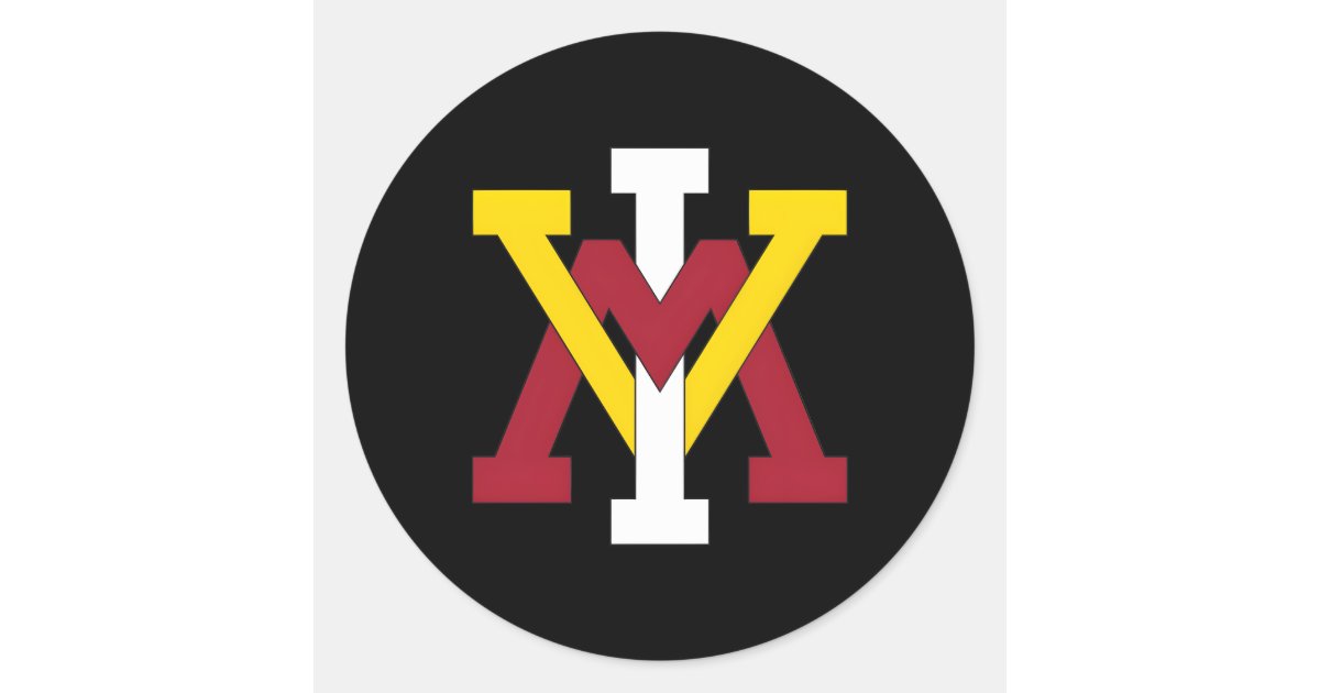 Vmi Keydets Icon Classic Round Sticker | Zazzle