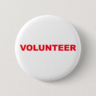 Volunteer Badges & Pins | Zazzle AU