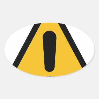 60+ Danger Oval Stickers | Zazzle