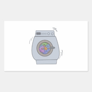 Washing Machine Stickers | Zazzle AU