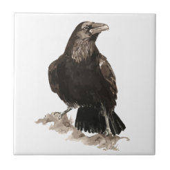 Raven Decorative Ceramic Tiles | Zazzle.com.au