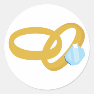 Engagement Ring Stickers | Zazzle AU