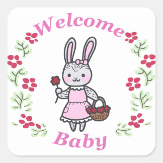 Welcome Baby Stickers | Zazzle.com.au