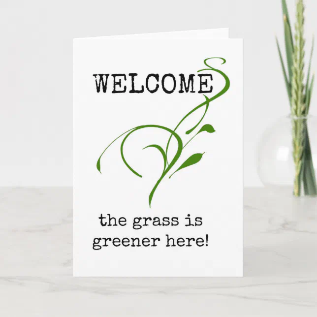 Welcome New Employee, First Day of Work Card | Zazzle