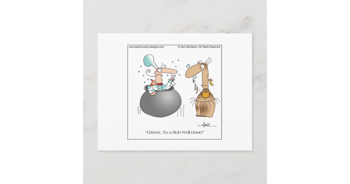 WELL DONE! Postcard by April McCallum | Zazzle