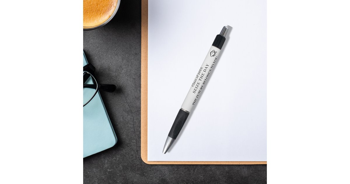 White black inspirational quote graduation | Zazzle