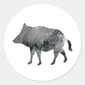 Wild Boar Stickers | Zazzle.com.au