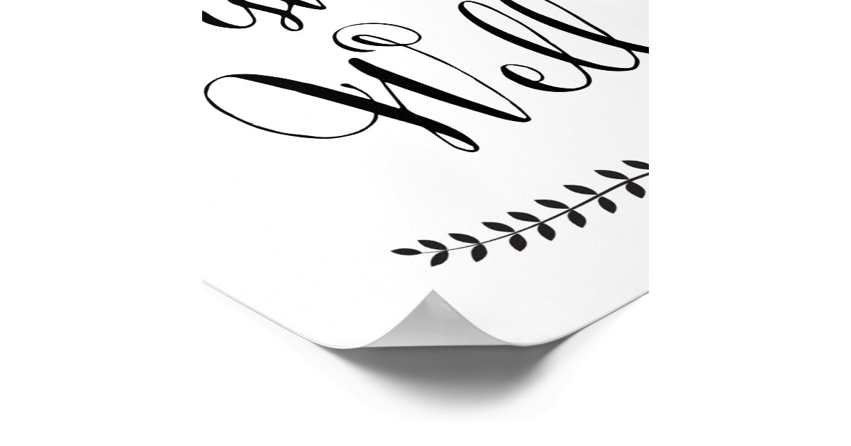 Wishing well sign / well wishes sign | Zazzle.com.au