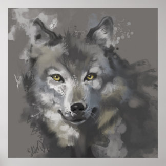 Wolf Posters | Zazzle.com.au