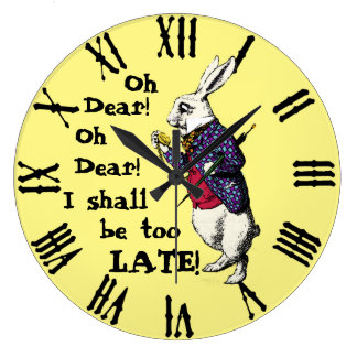 Alice In Wonderland Wall Clocks | Zazzle.com.au