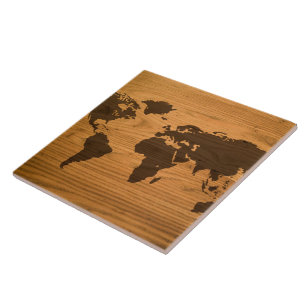 Wood Grain Decorative Ceramic Tiles | Zazzle.com.au