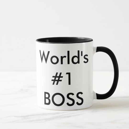 world's #1 boss mug | Zazzle.com.au