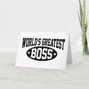 Best Boss Cards | Zazzle AU