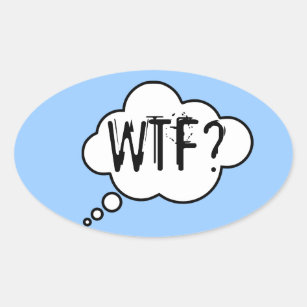 Wtf Stickers | Zazzle AU